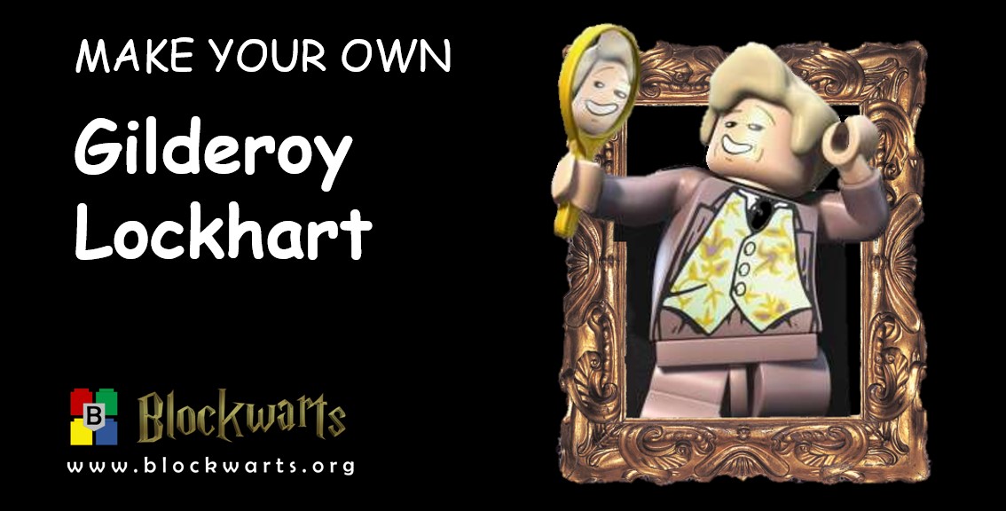 Make your own Gilderoy Lockhart – Blockwarts – A LEGO Harry Potter fan site