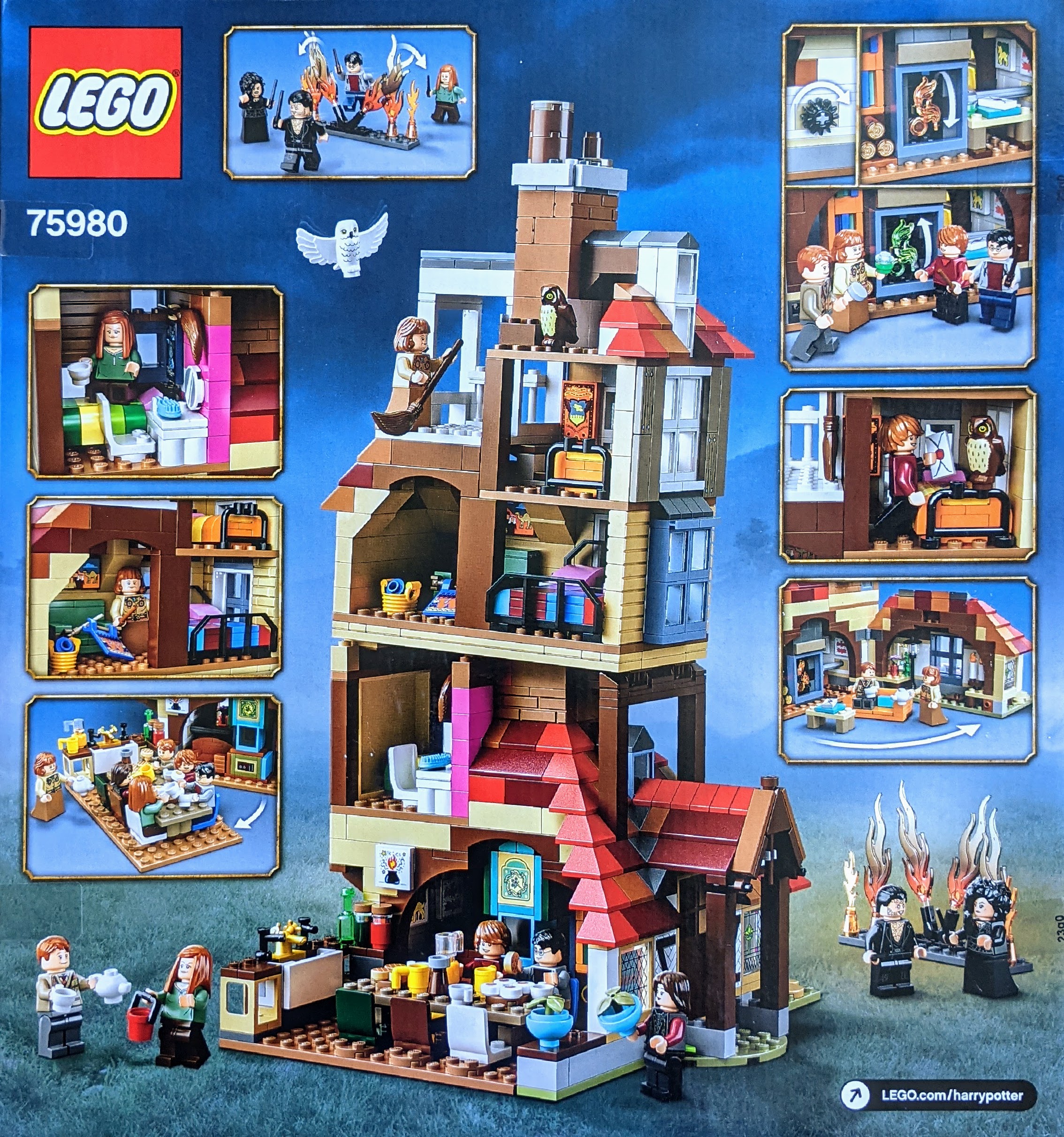 REVIEW: Attack on the Burrow – Blockwarts – A LEGO Harry Potter fan site