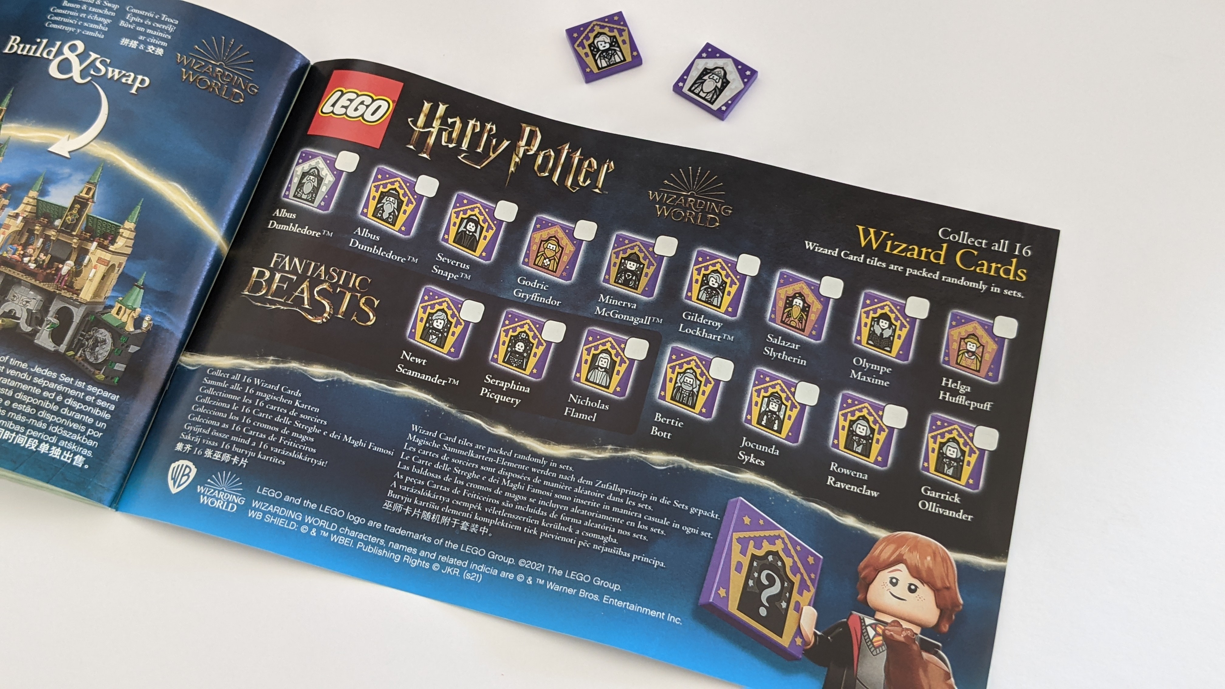 Collectable wizard tiles – Blockwarts – A LEGO Harry Potter fan site