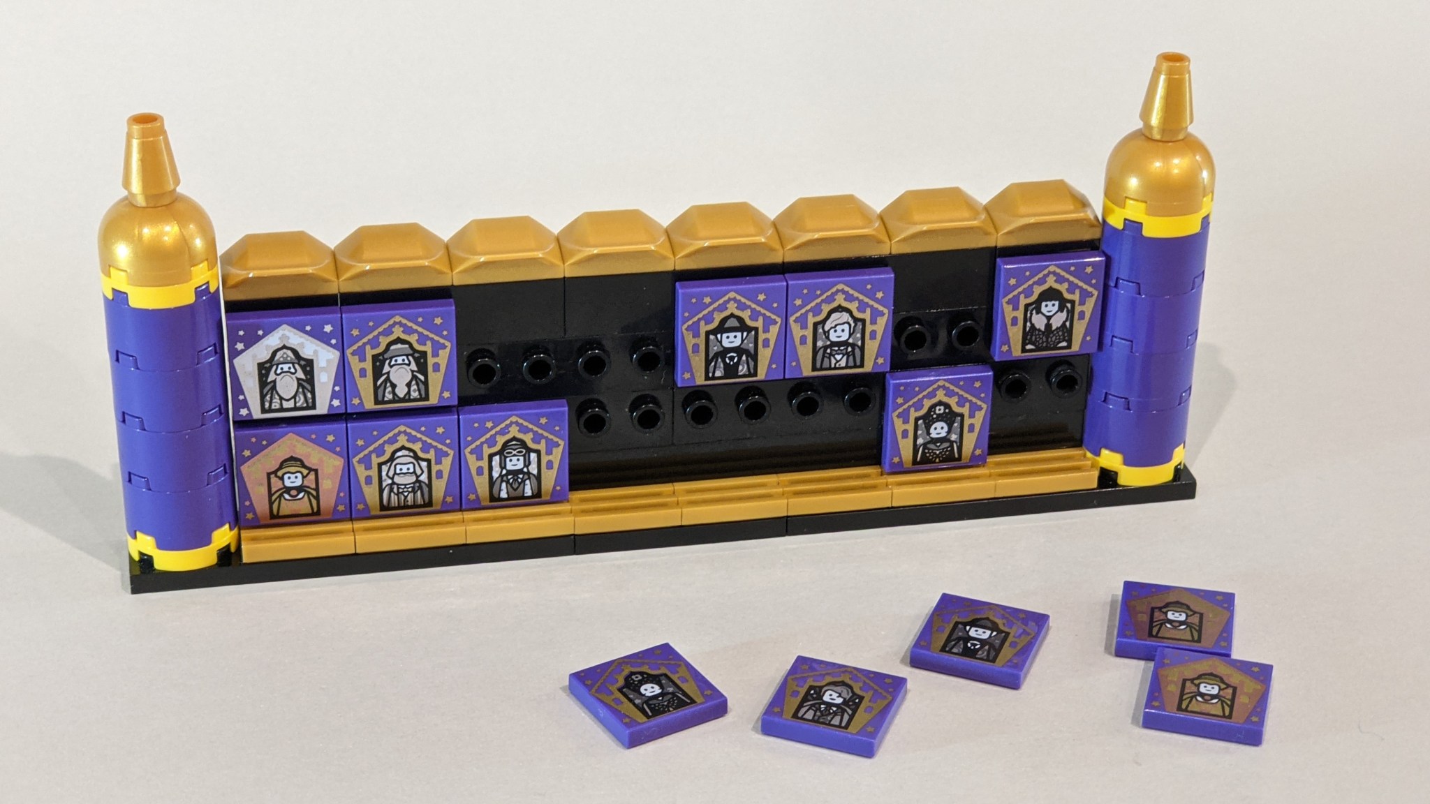Displaying your collectable Wizard Card tiles – Blockwarts – A LEGO ...