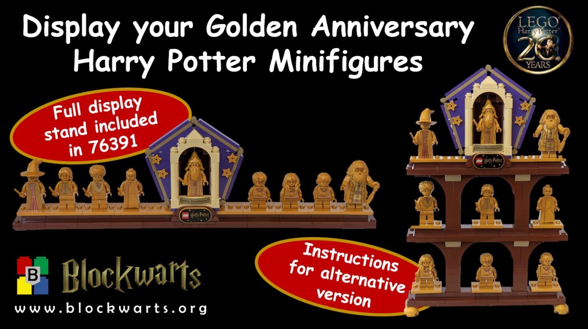 Display your Golden Anniversary LEGO Harry Potter minifigures ...