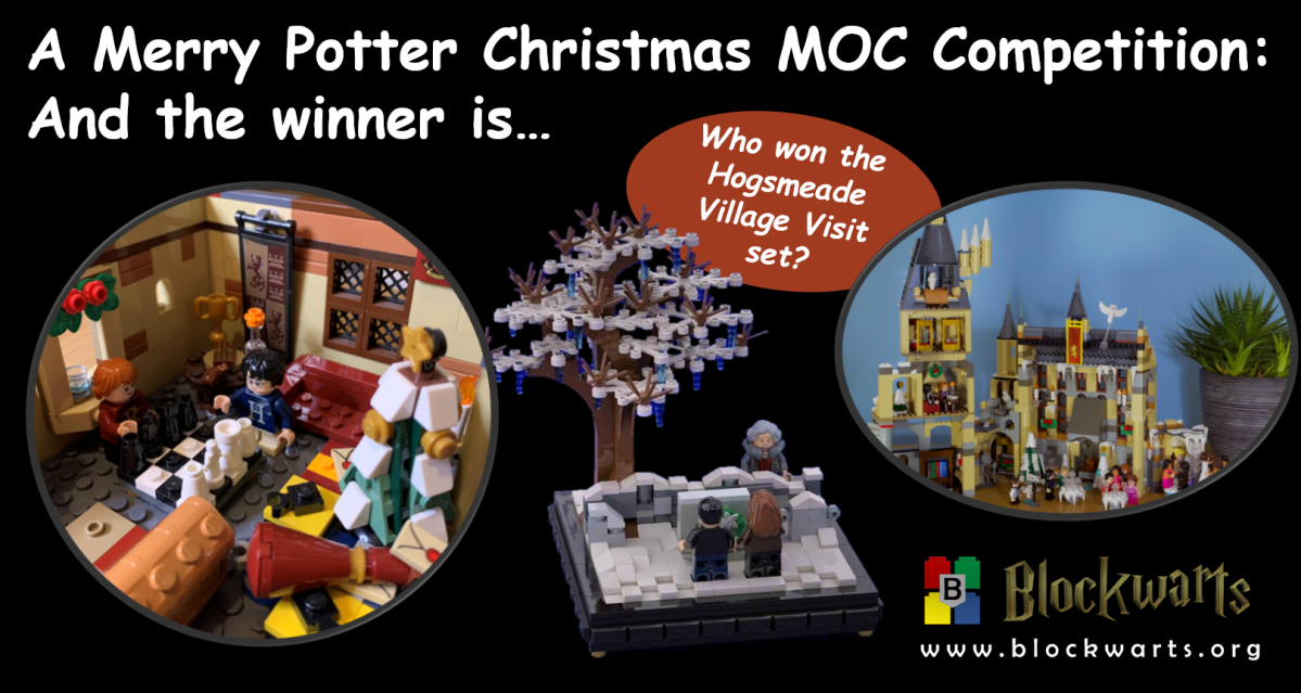 A Merry Potter Christmas MOC competition – and the winner is ...