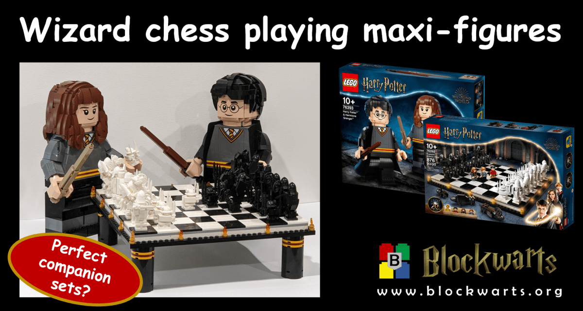 Wizard chess playing maxi-figures – Blockwarts – A LEGO Harry Potter ...
