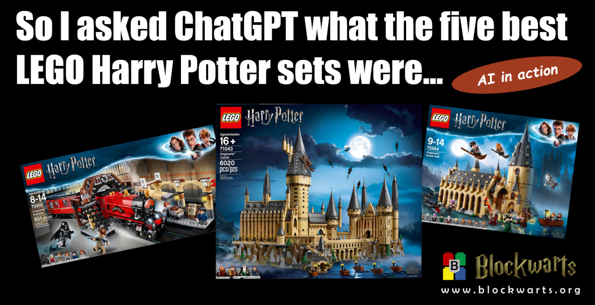 The five best LEGO Harry Potter sets according to ChatGPT – Blockwarts ...