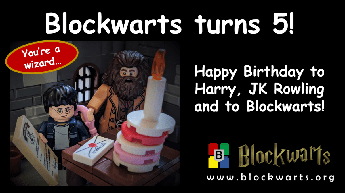 Blockwarts turns 5… – Blockwarts – A LEGO Harry Potter fan site