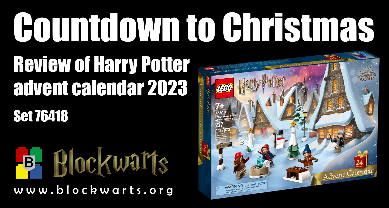 LEGO Harry Potter 2023 Advent calendar review – Blockwarts – A LEGO ...